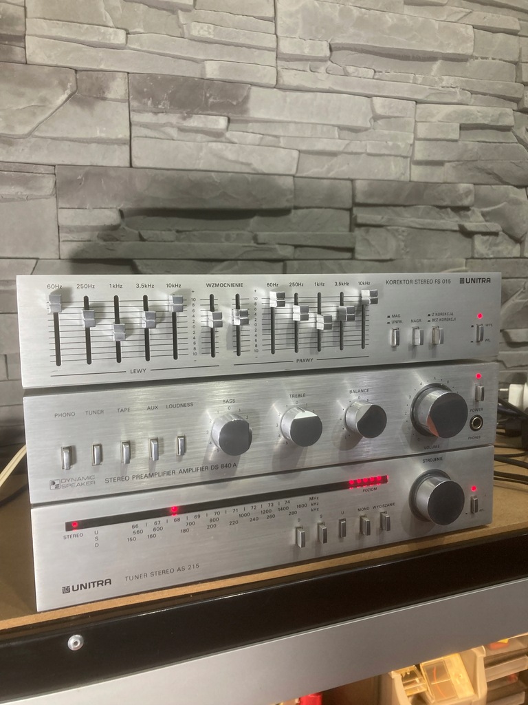 MINI LINE KOREKTOR UNITRA STEREO FS 015 PIĘKNY STAN UNIKAT PO SERWISIE - 17377053064 - oficjalne ...