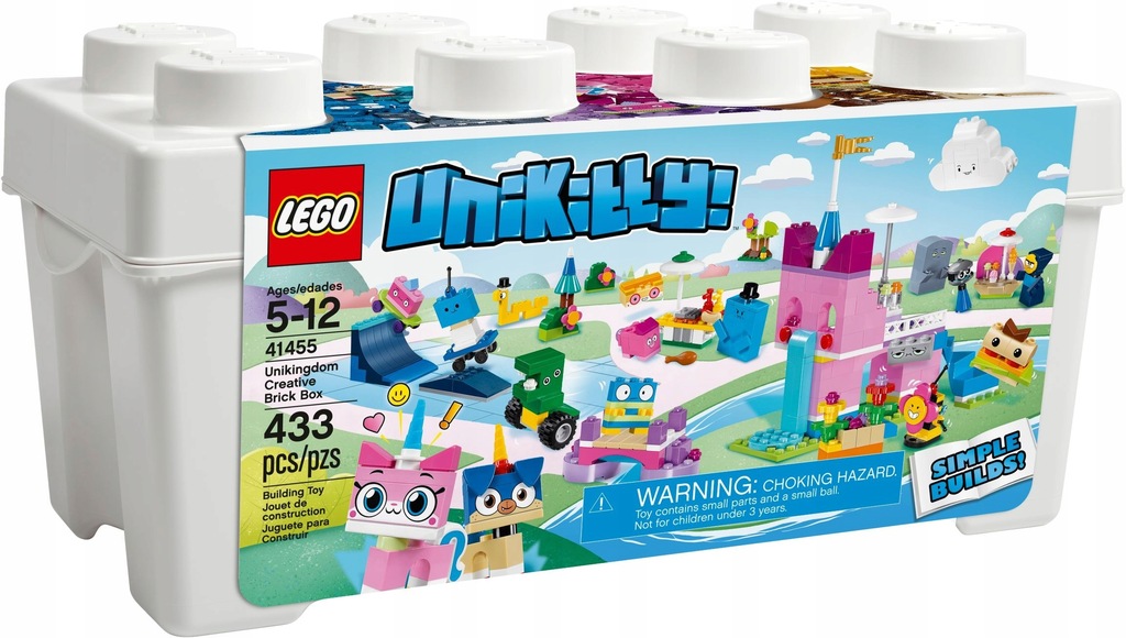 LEGO UNIKITTY 41455 PUDEŁKO Z KIOCIOROŻKOWA KICIA - 8272962284 ...