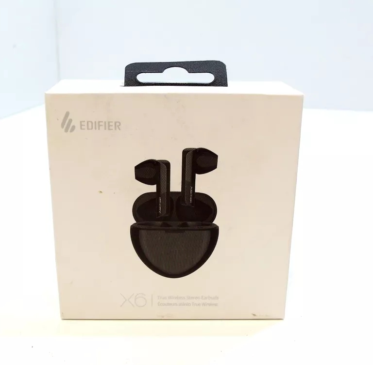 SŁUCHAWKI EDIFIER X6 TWS CZARNE - 13597665440 - oficjalne archiwum Allegro