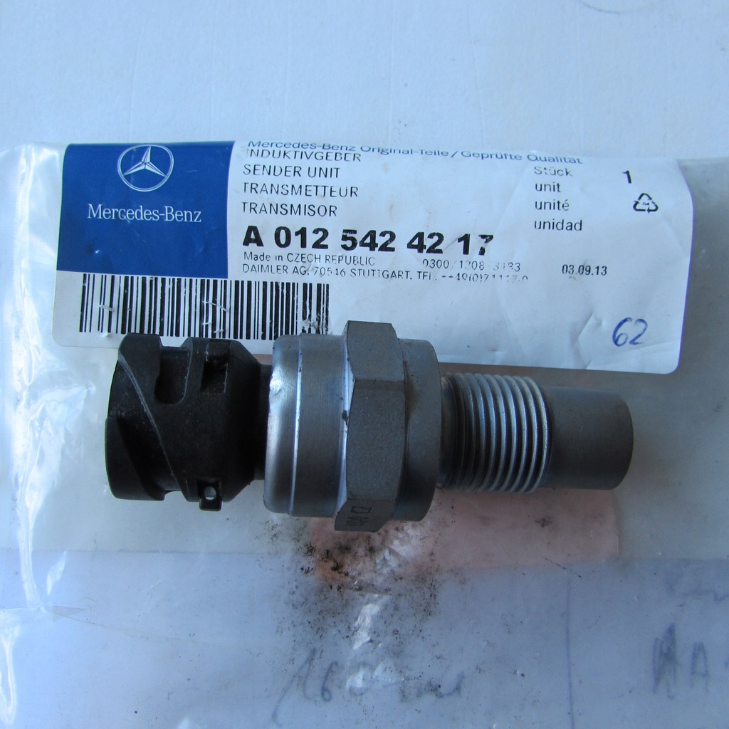 MERCEDES ACTROS. CZUJNIK. A0125424217 - 8761821935 - oficjalne archiwum ...