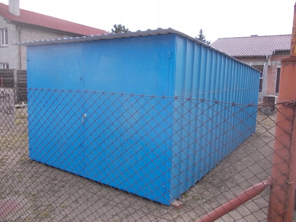 Garaż blaszany 6mx3m Duży Mocny Solidny Zobacz... - 12266972816 ...