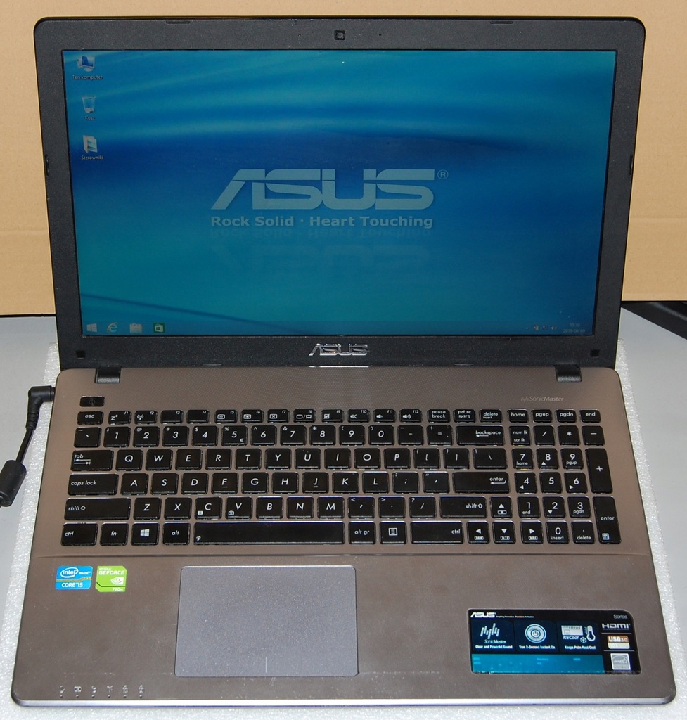 Asus X550VC i5-3230M 15,6' 8GB 500GB GT720 HDMI W8 - 8025653717 - oficjalne archiwum Allegro