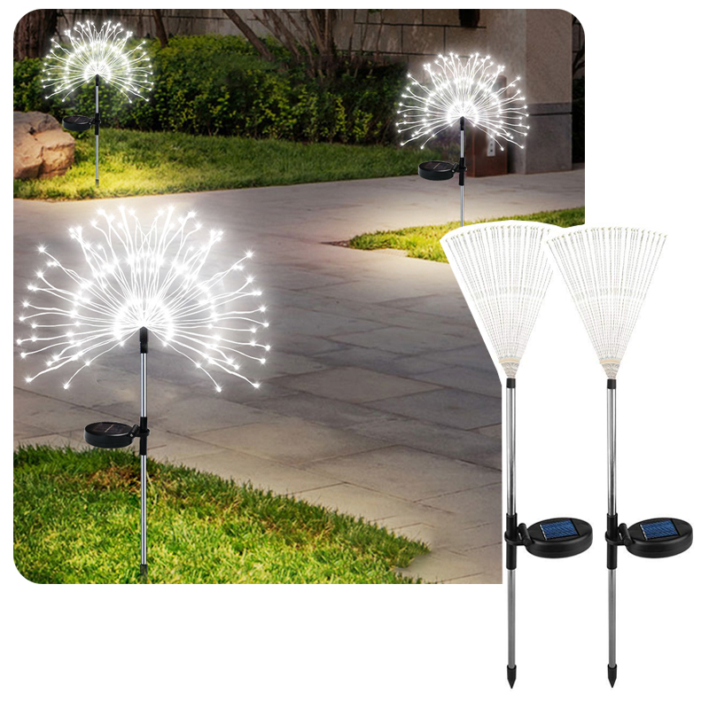 LAMPA SOLARNA LED DMUCHAWIEC 1m WBIJANA 120 diod - 12212649390 - oficjalne archiwum Allegro