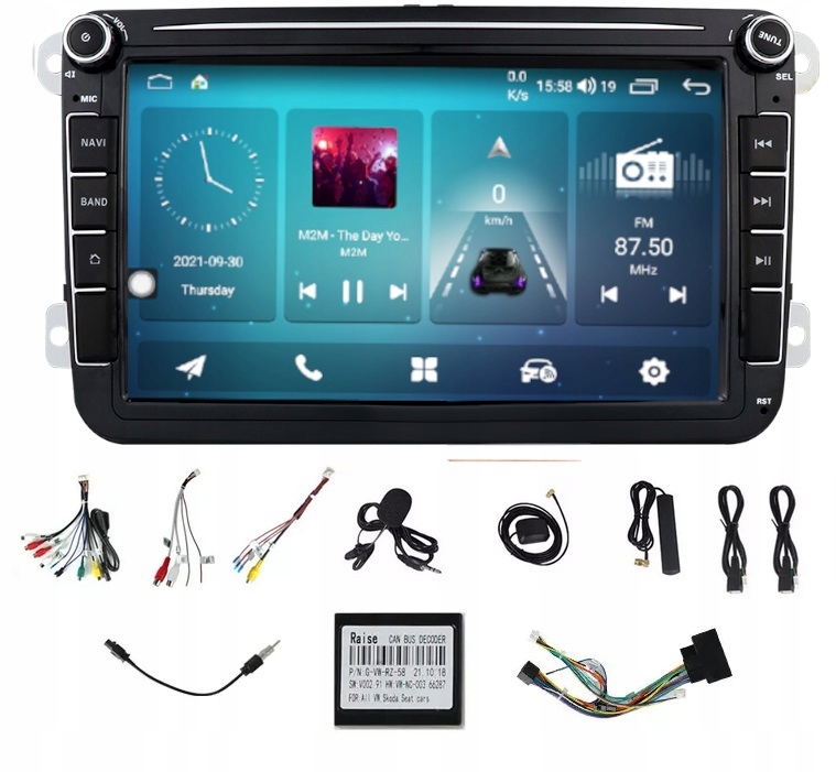 RADIO ANDROID GPS VW PASSAT B6 B7 GOLF V VI 64GB - 13608323006 - oficjalne archiwum Allegro