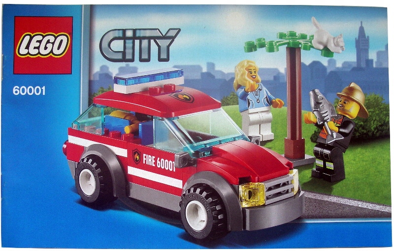 LEGO City INSTRUKCJA PAPIEROWA 60001+puste pudełko - 10788301006 ...