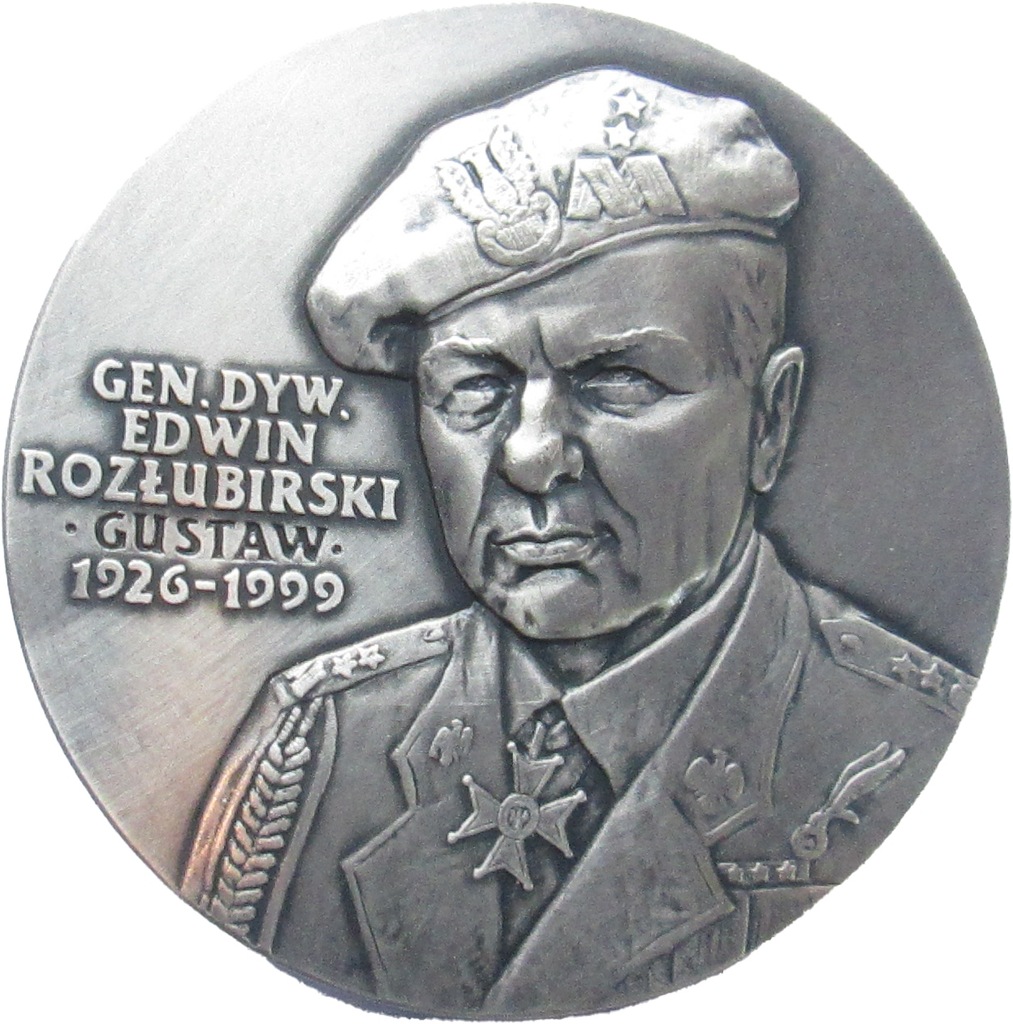 Dowódca wychowawca spadochroniarz Ge. Dyw. Edwin Rozłubirski Gustaw ...