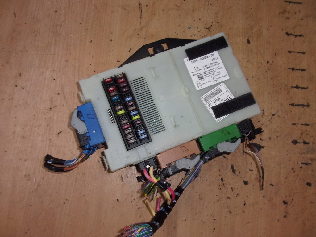 FORD MONDEO MK4 SKRZYNKA BEZPIECZNIKÓW BSI - 11809988232 - oficjalne ...