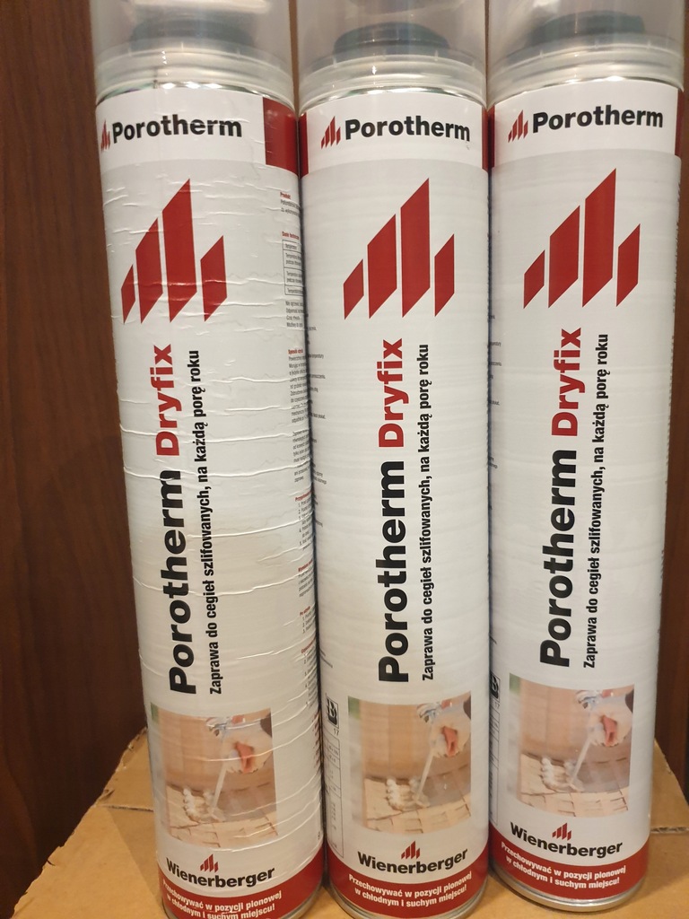 Porotherm Dryfix Wienerberger Pianka - 12572243263 - oficjalne archiwum ...
