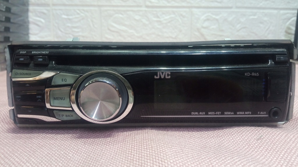 Radioodtwarzacz akcesoryjny JVC KD-R45 1-DIN - 12741956792 - oficjalne archiwum Allegro