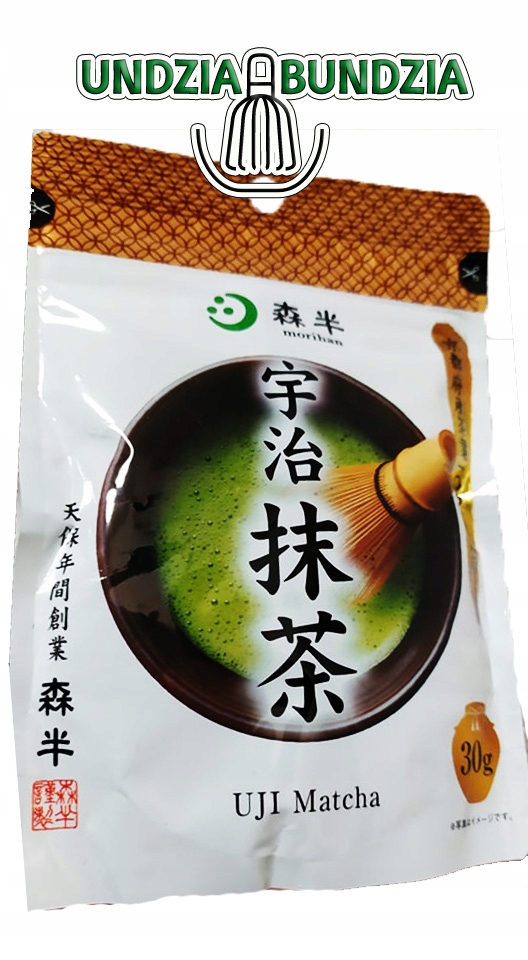 Morihan 30g, Japonska Matcha z UJI, oryginalna ! - 10929000209 - oficjalne archiwum Allegro