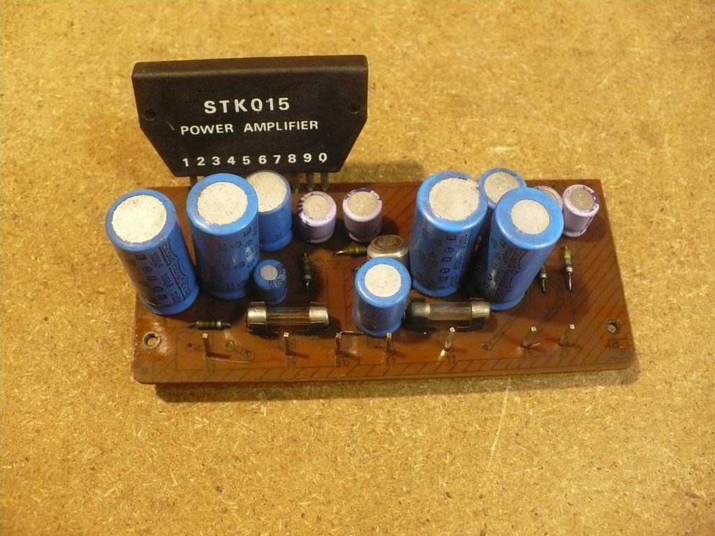 AMPLITUNER ELIZABETH HI-FI UNITRA DIORA - PŁYTKA WZMACNIACZY MOCY STK ...