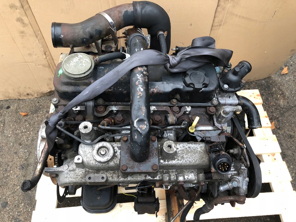 SILNIK NISSAN CABSTAR 2.7 TD KOMPLETNY TD27 - 8650058086 - oficjalne archiwum Allegro