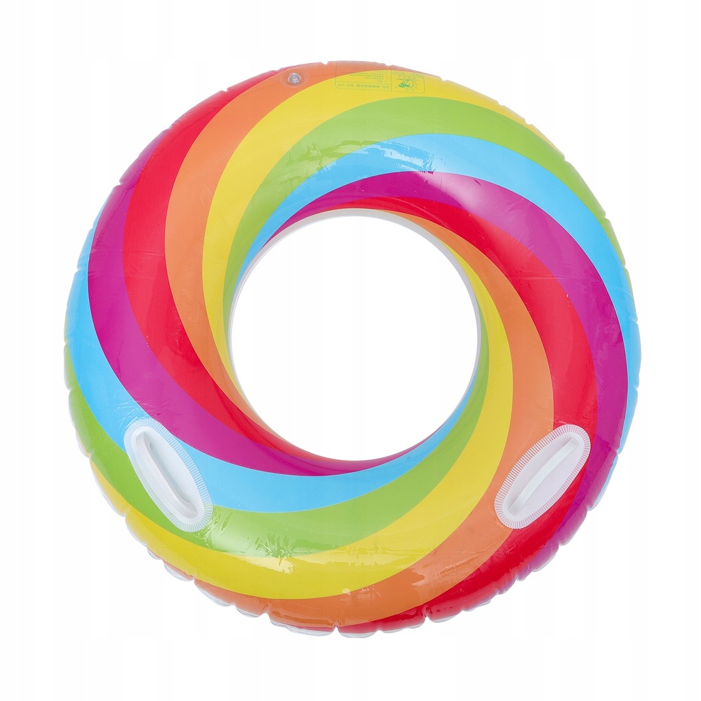 Swimming Pool Floaties Rainbow Swimming Ring Fruit - 13485565540 ...