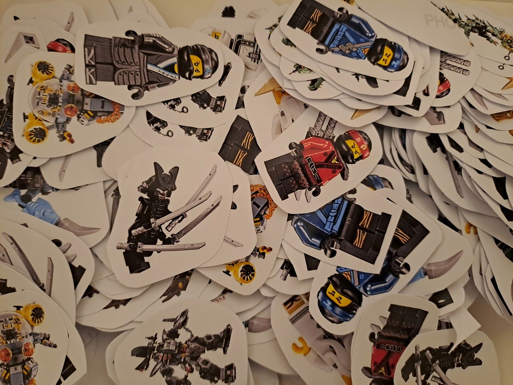sticker bomb lego ninjago naklejki 100 - 12753288474 - oficjalne ...