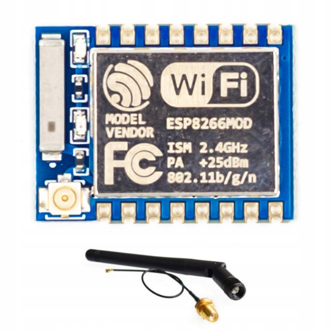 Moduł sieciowy WIFI ESP-07 ESP8266 + ANTENA - 12727119012 - oficjalne ... Moduł sieciowy WIFI ESP-07 ESP8266 + ANTENA - 12727119012 - oficjalne ...