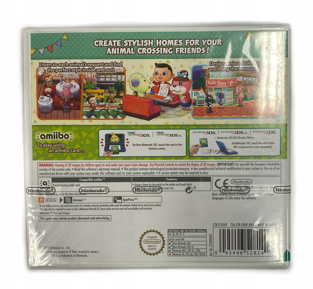 Купить ANIMAL CROSSING: ДИЗАЙНЕР HAPPY HOME / NEW / 3DS: отзывы, фото и ...