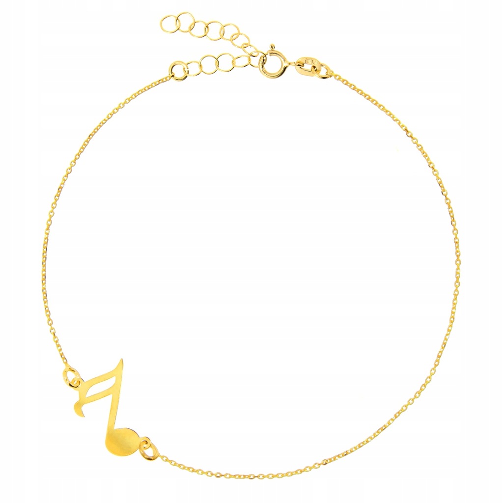 Briju Bransoletka celebrytka złota nutka 333 - 12296491975 - oficjalne ...