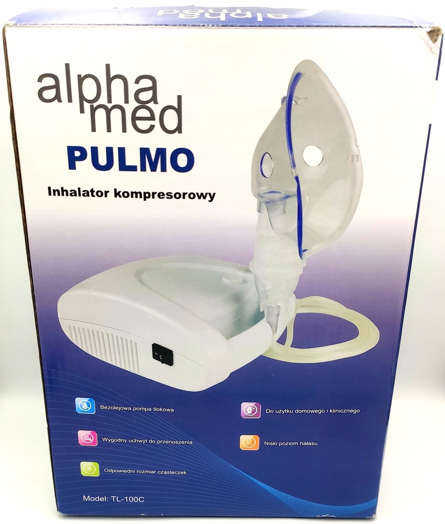 Inhalator kompresorowy Alphamed Pulmo kompaktowy - 12008809454 ...