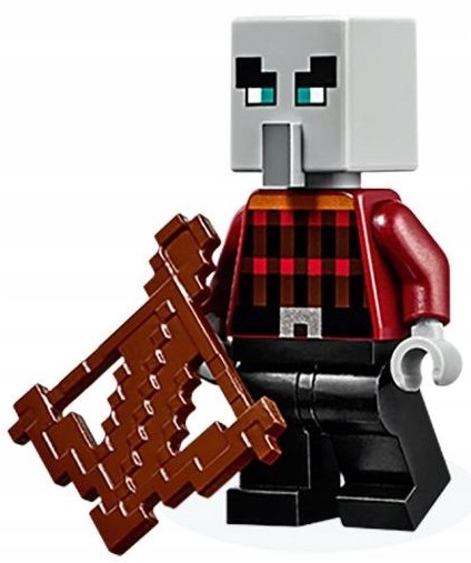 LEGO Figurka Ludzik Rozbójnik Pillager Minecraft - 9885467227 ...