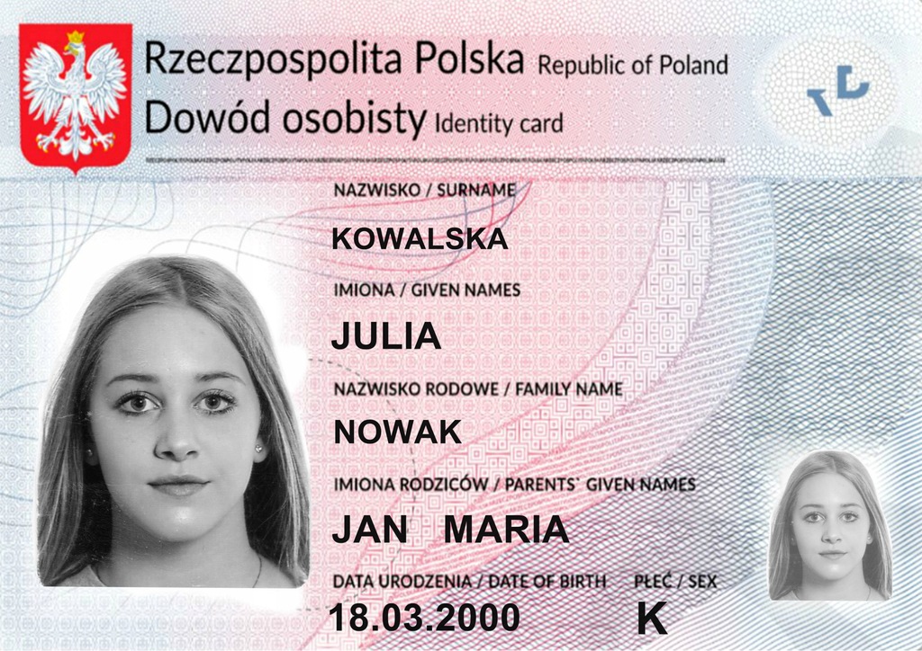 OPŁATEK NA TORT Dowód Osobisty / 18 nastka A4 - 7829407791 - oficjalne ...