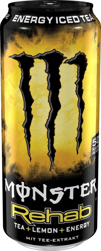 MONSTER ENERGY REHAB 500ML - 8609329592 - oficjalne archiwum Allegro