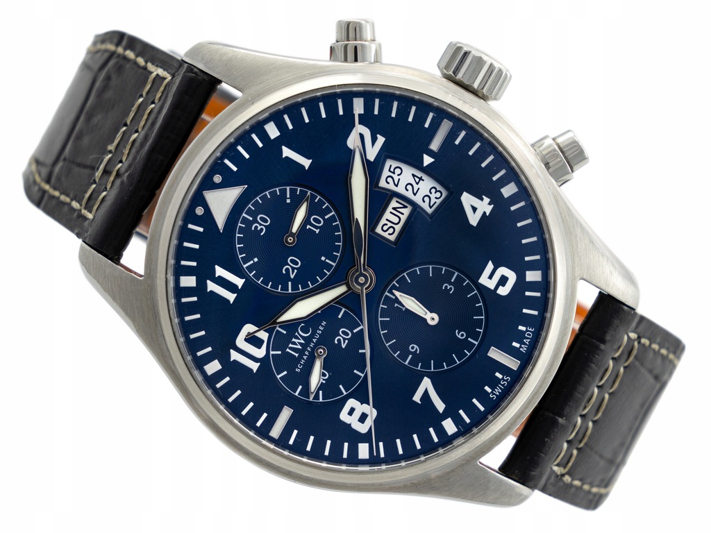IWC SCHAFFHAUSEN PILOT CHRONOGRAPH LE PETIT PRINCE 43mm KOMPLET ...