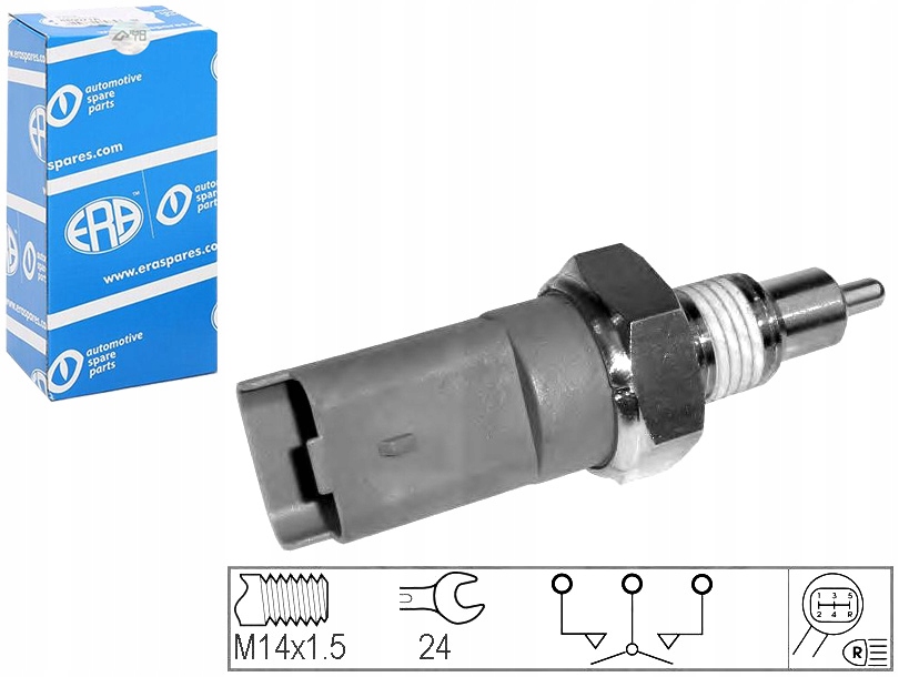 WŁĄCZNIK PRZEŁĄCZNIK CZUJNIK ŚWIATEŁ COFANIA [ERA] - 13294077558 ...