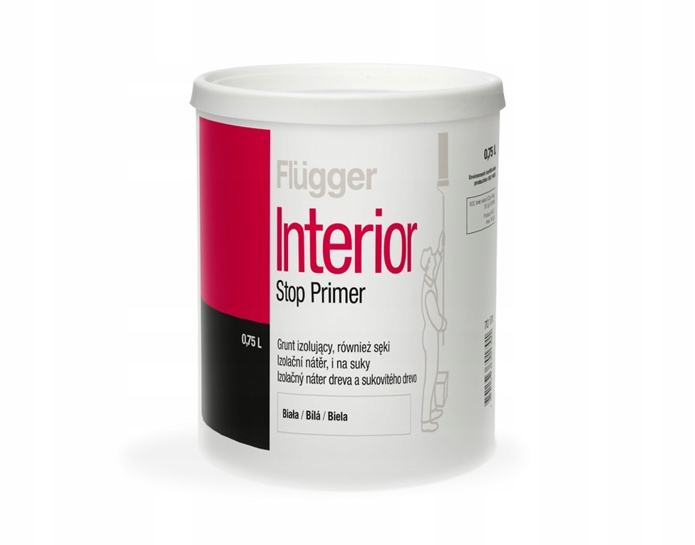 FLUGGER INTERIOR STOP PRIMER Farba na zacieki 0,75 - 7472891116 ...