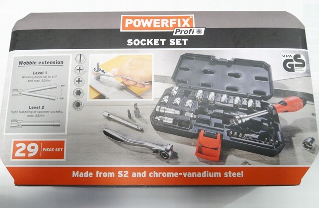 POWERFIX PROFI + SOCKET SET 29 ELEMENTÓW - 7845400865 - oficjalne ...