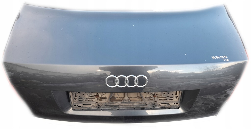 AUDI A4 B6 KLAPA BAGAŻNIKA LX7Z SEDAN - 14776858569 - oficjalne ...