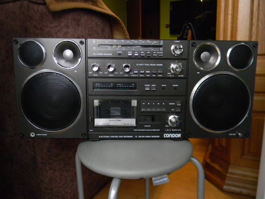 radiomagnetofon condor unitra - 13333189027 - oficjalne archiwum Allegro