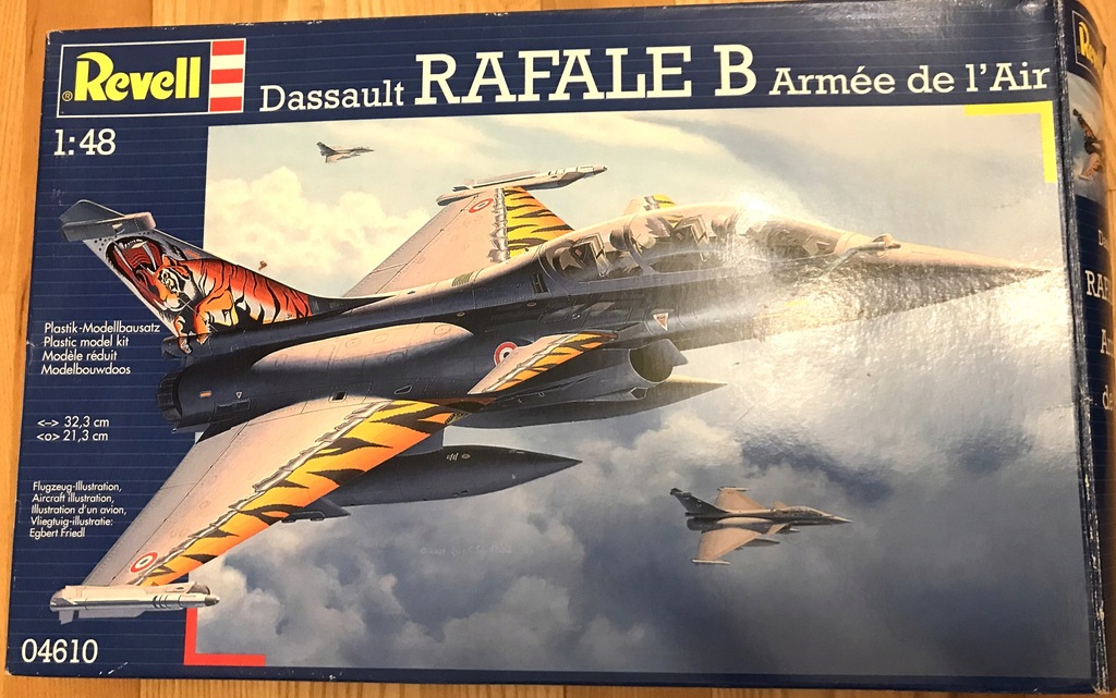 REVELL-DASSAULT 'RAFALE' B Armee de l'Air - 14597550775 - oficjalne ...