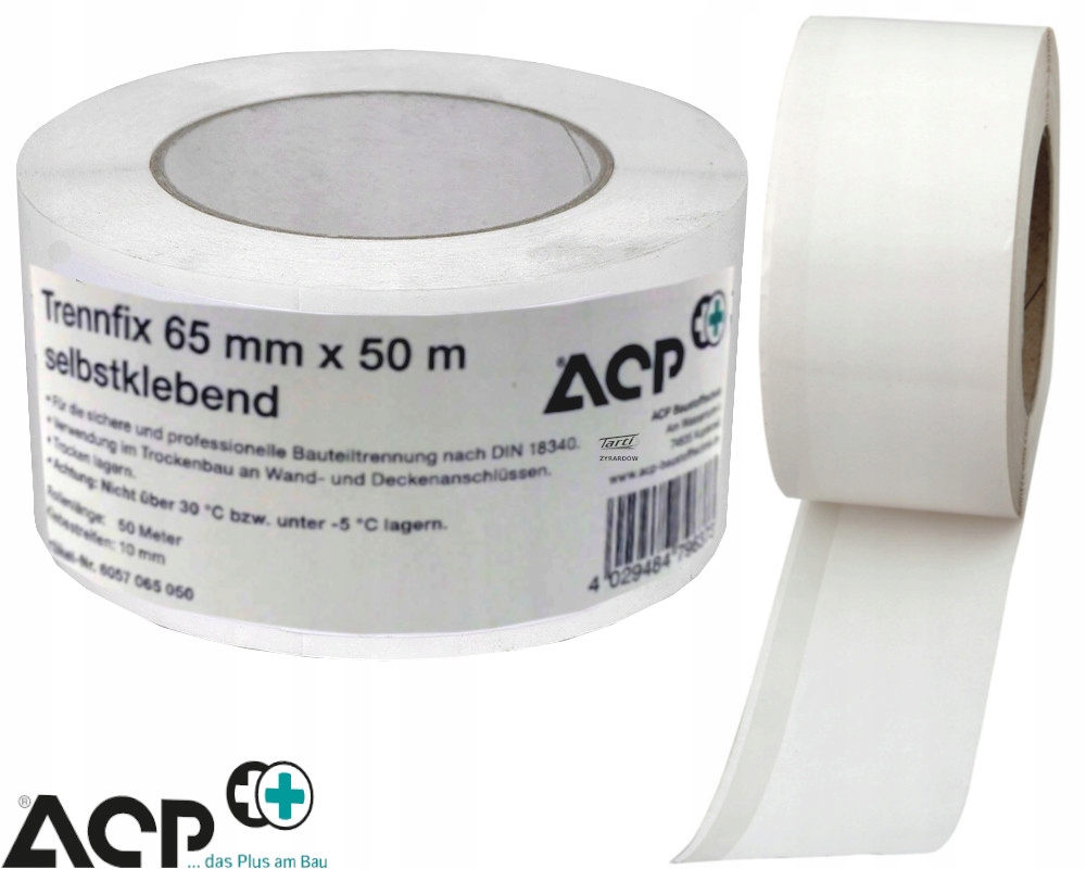 ACP Taśma ślizgowa TRENNFIX przekładkowa 65mm 50m - 8695533710 ...