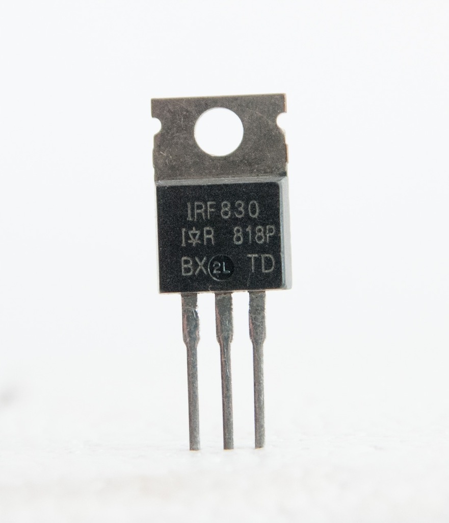 IRF830 TRANZYSTOR N-MOSFET 4,5A 500V 100W - 10956272910 - oficjalne ...