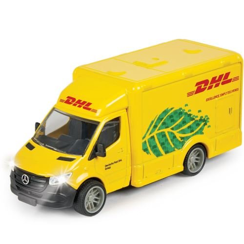 DHL SAMOCHÓD KUREIRSKI dostawczy van Majorette GS MERCEDES-BENZ 12,5 cm ...