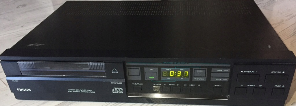 127. ODTWARZACZ CD PHILIPS CD-460 TDA 1541 - 13096236659 - oficjalne ...