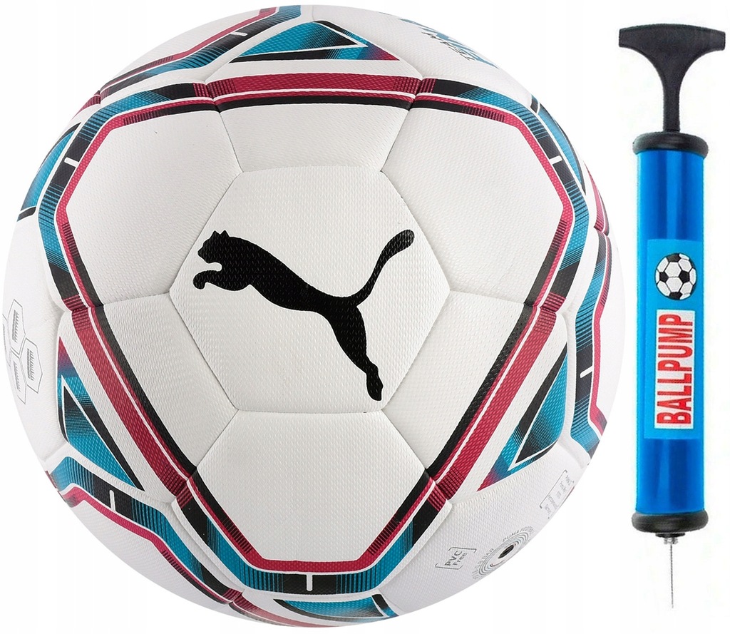 PIŁKA NOŻNA PUMA FINAL 4 IMS r. 5 do nogi + POMPKA - 12849108889 ...