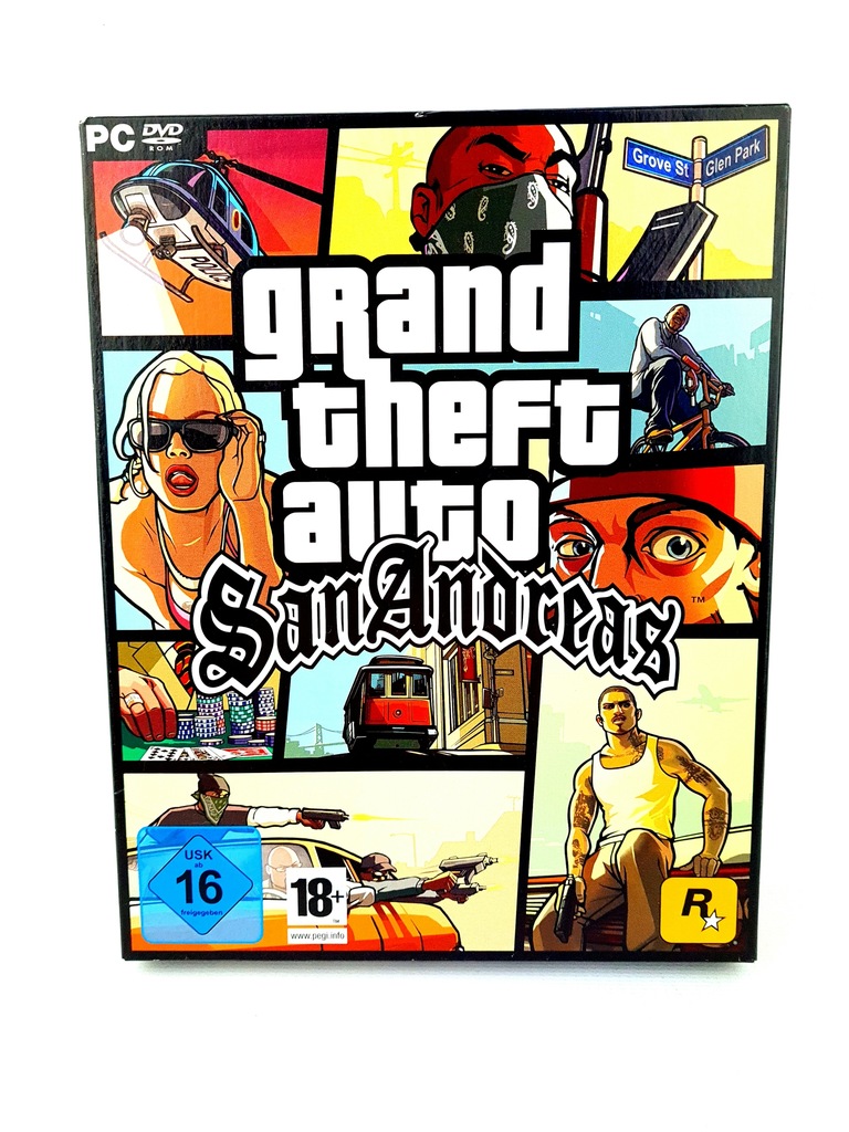 Купить Grand Theft Auto San Andreas GTA SA Big Box ПК: отзывы, фото и ...