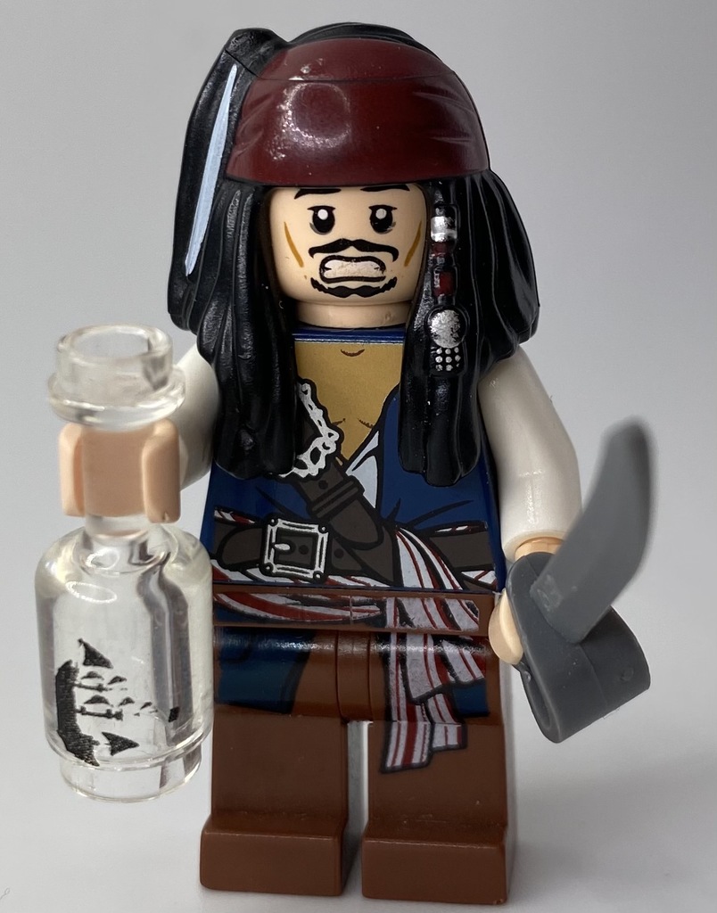 LEGO PIRACI Z KARAIBÓW JACK SPARROW + 95228pb04 - 11547748253 ...