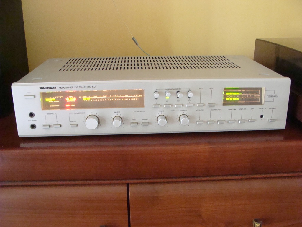 Amplituner Unitra Radmor 5412 - 13782953599 - oficjalne archiwum Allegro