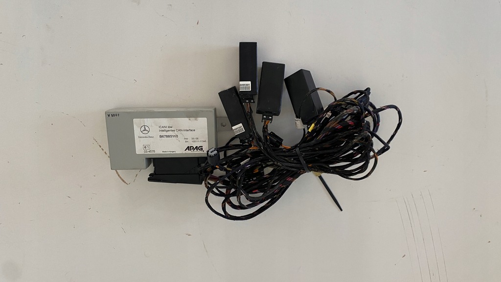 WIĄZKA MODUŁ LISTWY PODŚWIETLANE MERCEDES S W221 CL W216 - 16049639449 - oficjalne archiwum Allegro