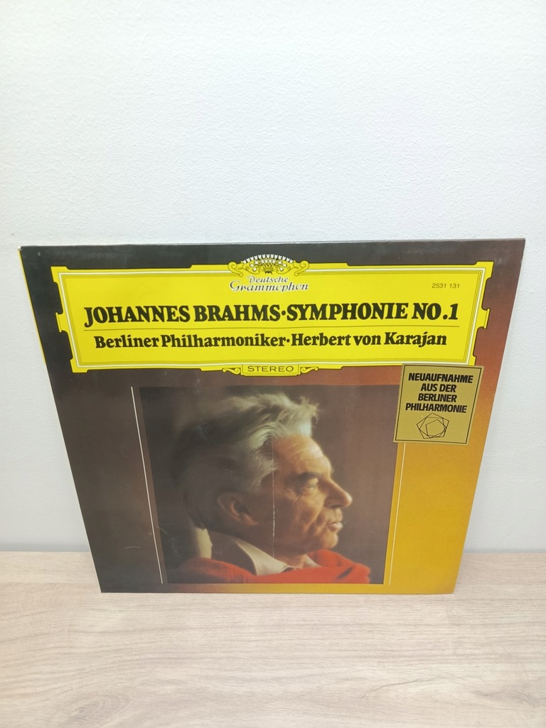 Johannes Brahms Berliner Philharmoniker Herbert von Karajan Symphonie No .1 - 16716914054 ...