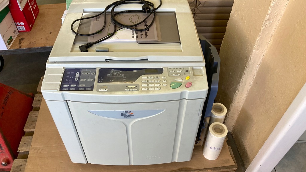 RISO EZ 200E A4 - powielacz cyfrowy - 13674195962 - oficjalne archiwum ...