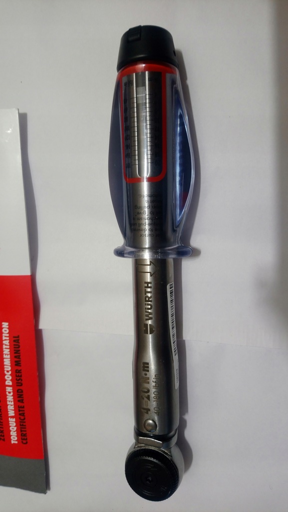 WURTH 0714 720 02 KLUCZ DYNAMOMETRYCZNY 4-20Nm - 13071948242 ...