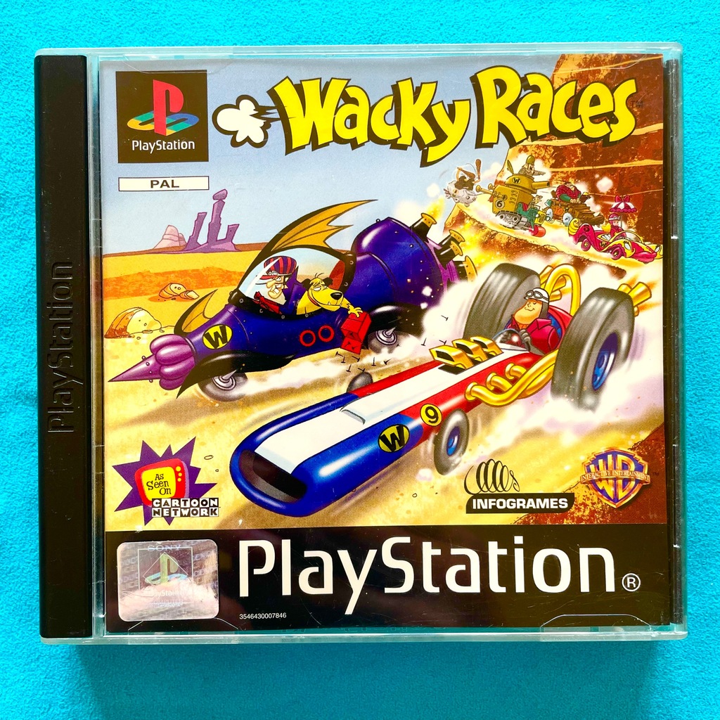 Wacky Races (PS1/PSX)!!! - 14043392871 - oficjalne archiwum Allegro
