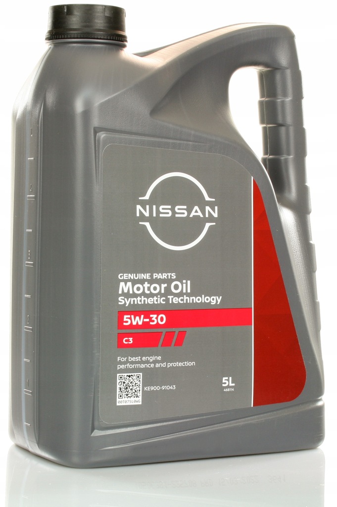 Oryginalny Olej Silnikowy Nissan 5W30 C3 5L OEM - 13816380297 - oficjalne archiwum Allegro