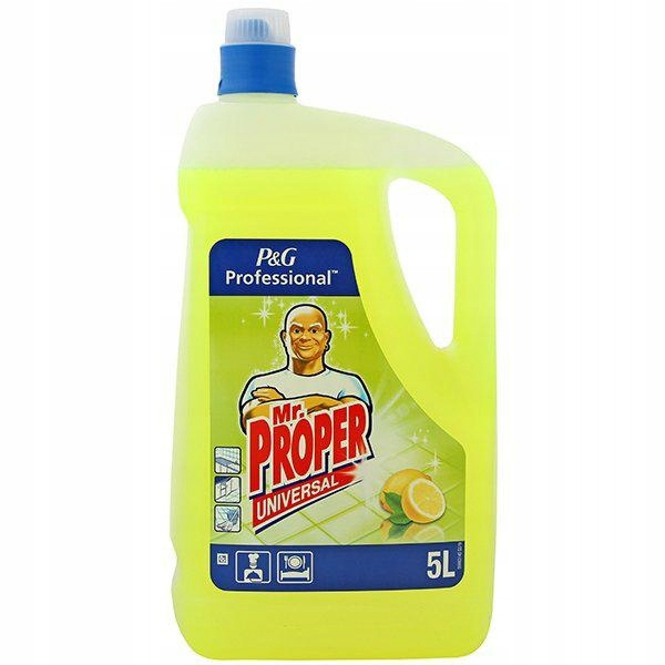 Mr.Proper 5l Płyn Uniwersalny Lemon Procter Gamble - 10942083433 ...