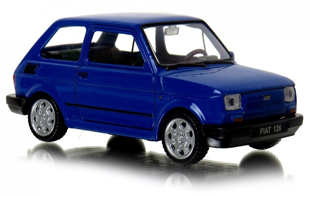MALUCH Fiat 126p AUTO PRL Welly 1:43 METAL Model - 12883584666 ...