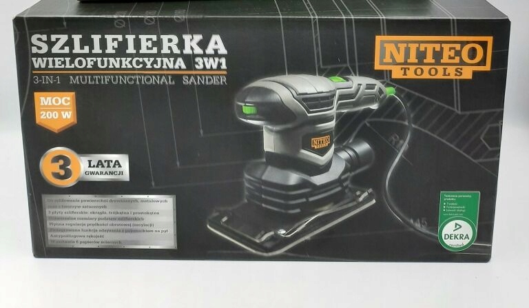 SZLIFIERKA WIELOFUNKCYJNA NITEO 3W1 MFS0298-21 - 10846387054 - oficjalne archiwum Allegro