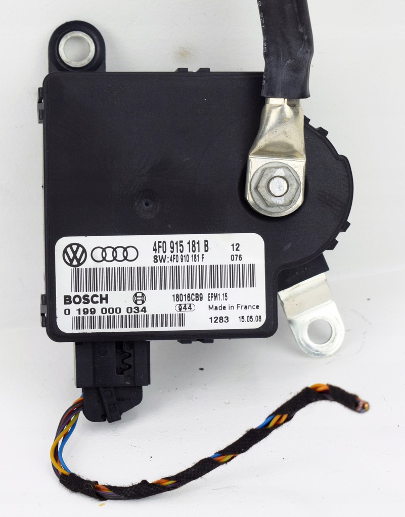 AUDI A6 C6 MODUŁ STEROWNIK AKUMULATORA 4F0915181B - 12211975927 - oficjalne archiwum Allegro